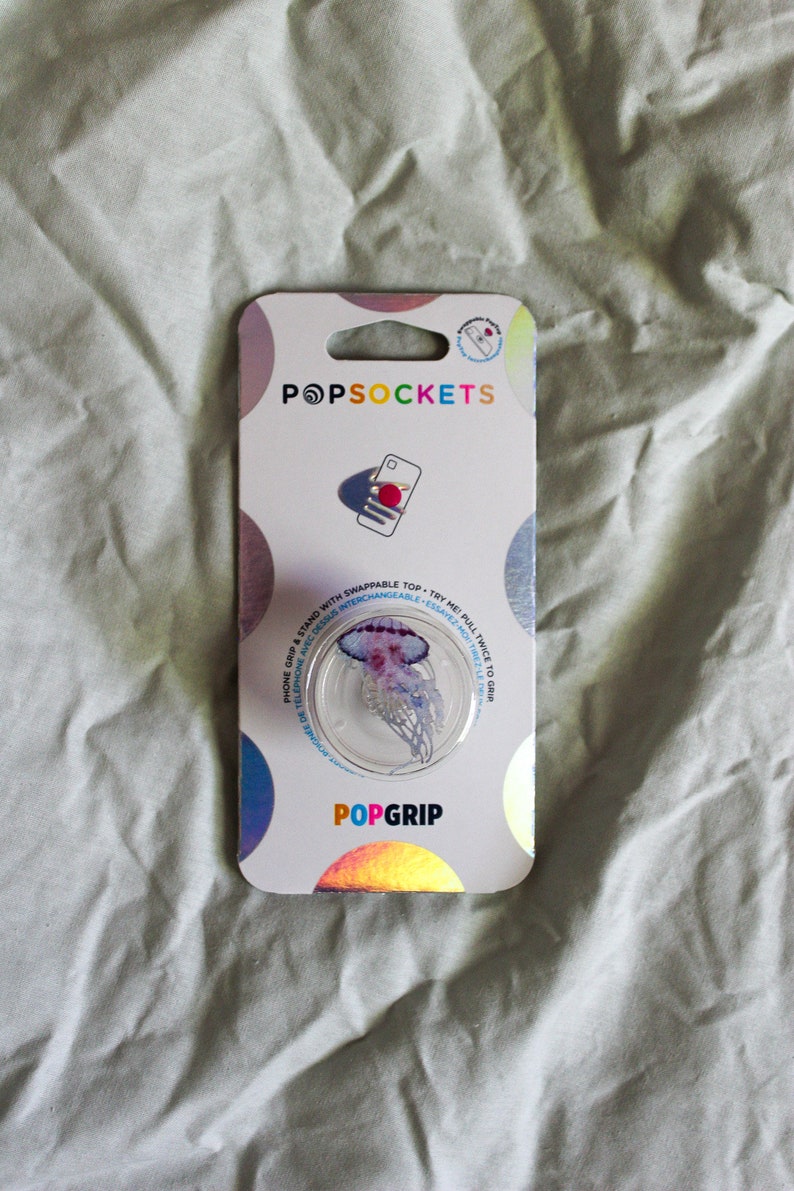Vegan Jellyfish Popsocket - Etsy