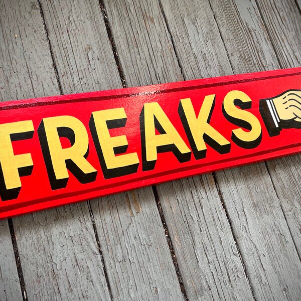 Carnival Sideshow - Etsy