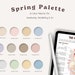 Starter Palette, Digital Planner Color Swatches, Design Ideas Color ...