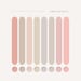 Starter Palette, Digital Planner Color Swatches, Design Ideas Color ...