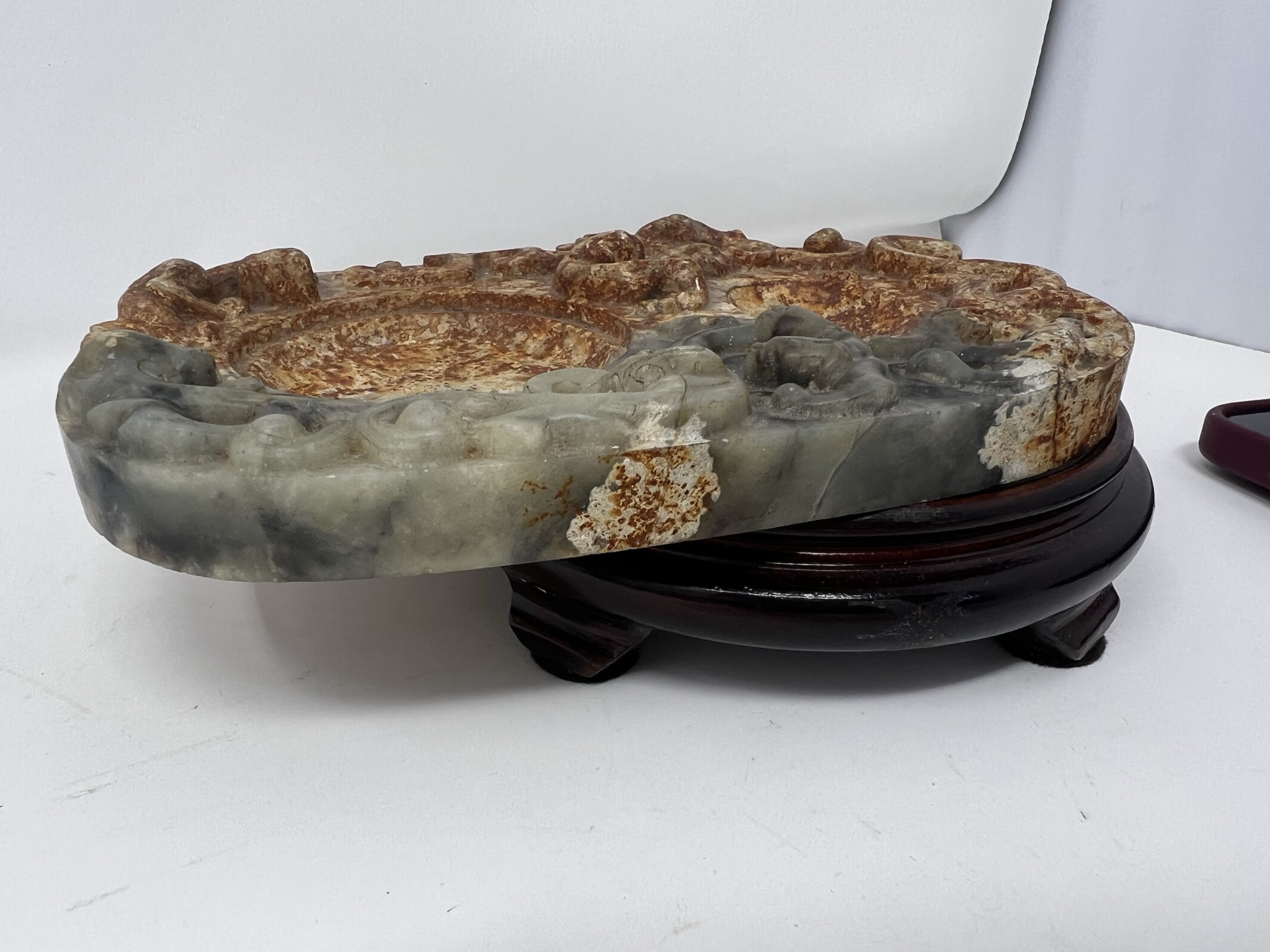 Chinese Vintage Antique Reproduction Soft Jade Ink Well 8 L MD01 - Etsy