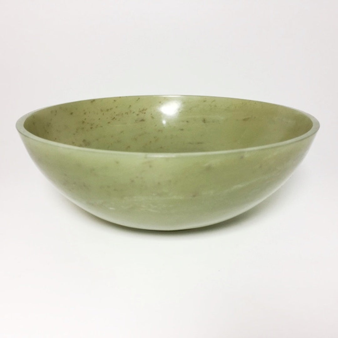 Antique Jade Bowl - Etsy