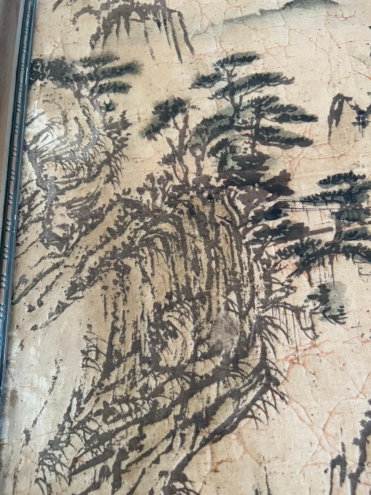 Chinese Vintage Antique Paintings With Frame 2 Pcs Lot MD697 - Etsy