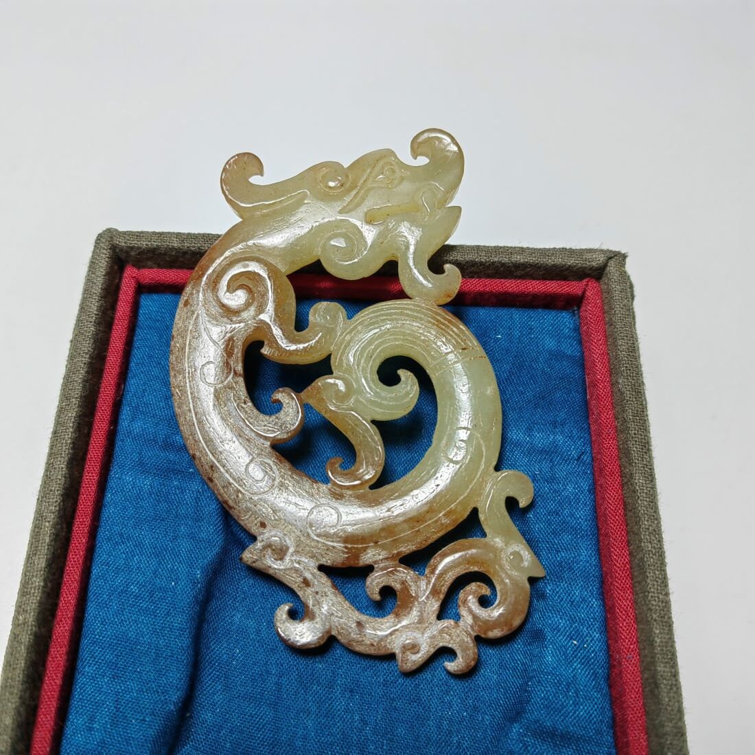 Chinese Ancient Jade Dragon - Etsy
