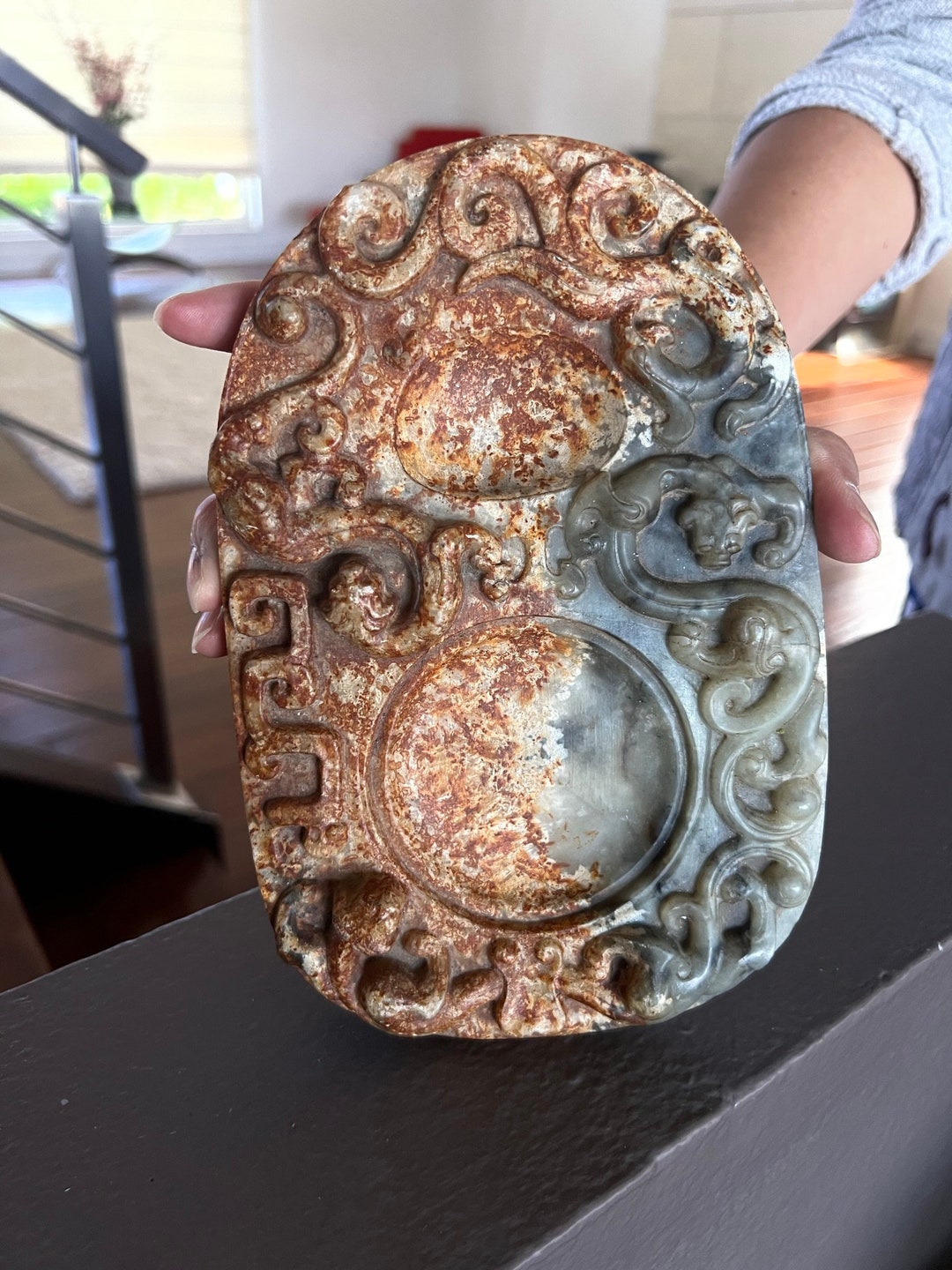 Chinese Vintage Antique Reproduction Soft Jade Ink Well 8 L MD01 - Etsy