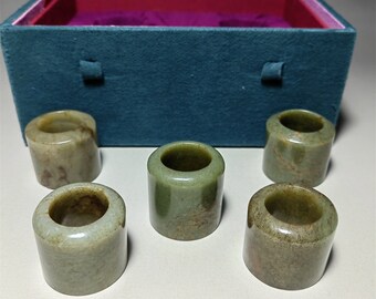 Antique Chinese Jade Ring - Etsy