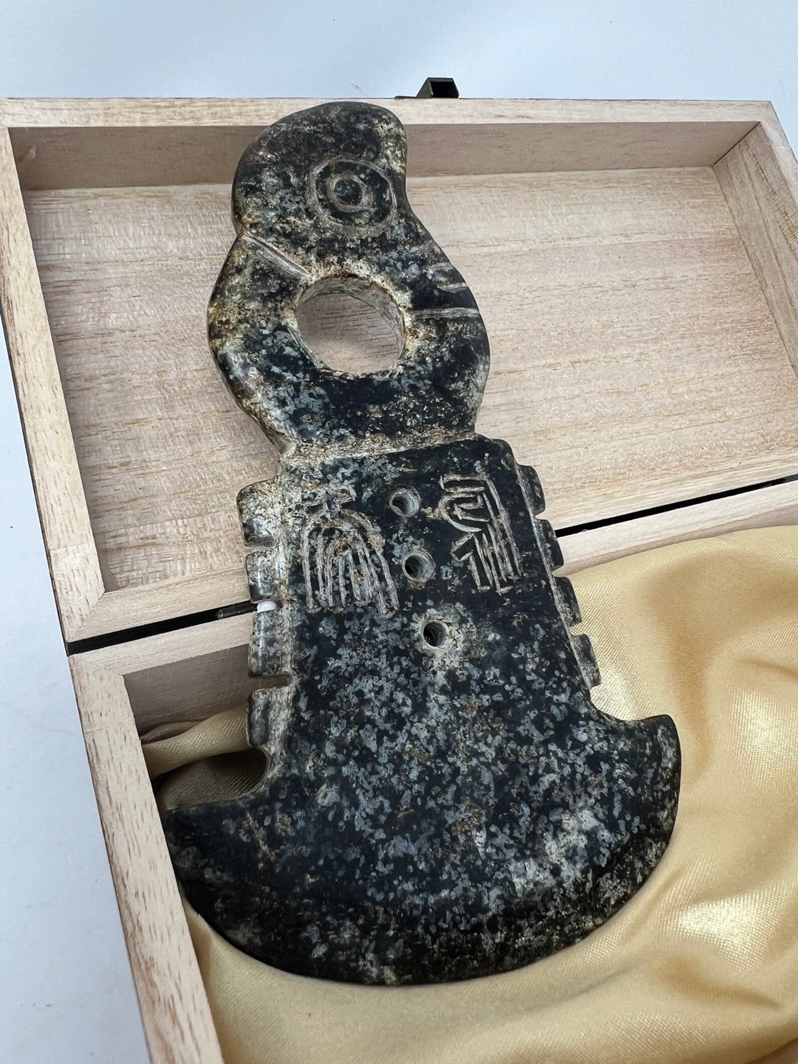 Chinese Antique Soft Jade Axe With Box 6.25 L EE130 - Etsy