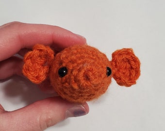 Goldfish Plush Keychain - Etsy