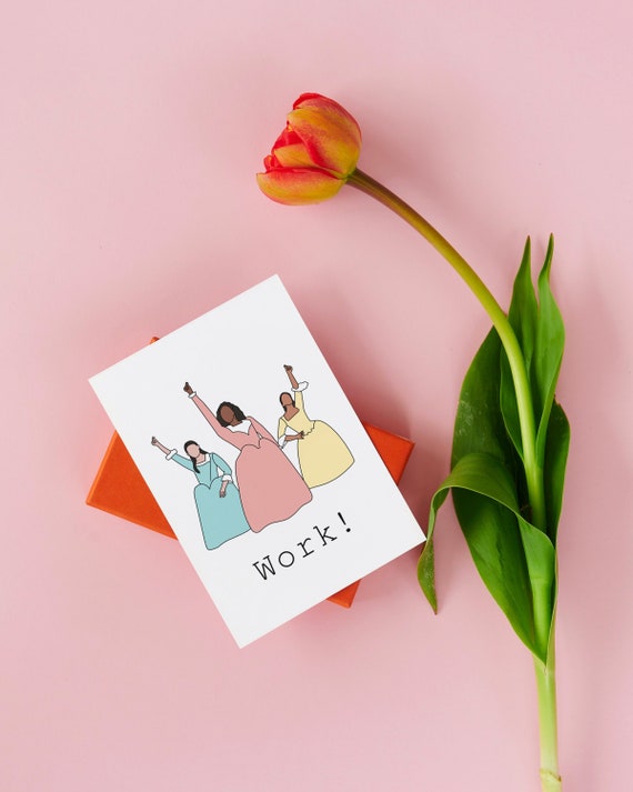 Hamilton Card 5x7 Digital Download Schuyler Sisters - Etsy