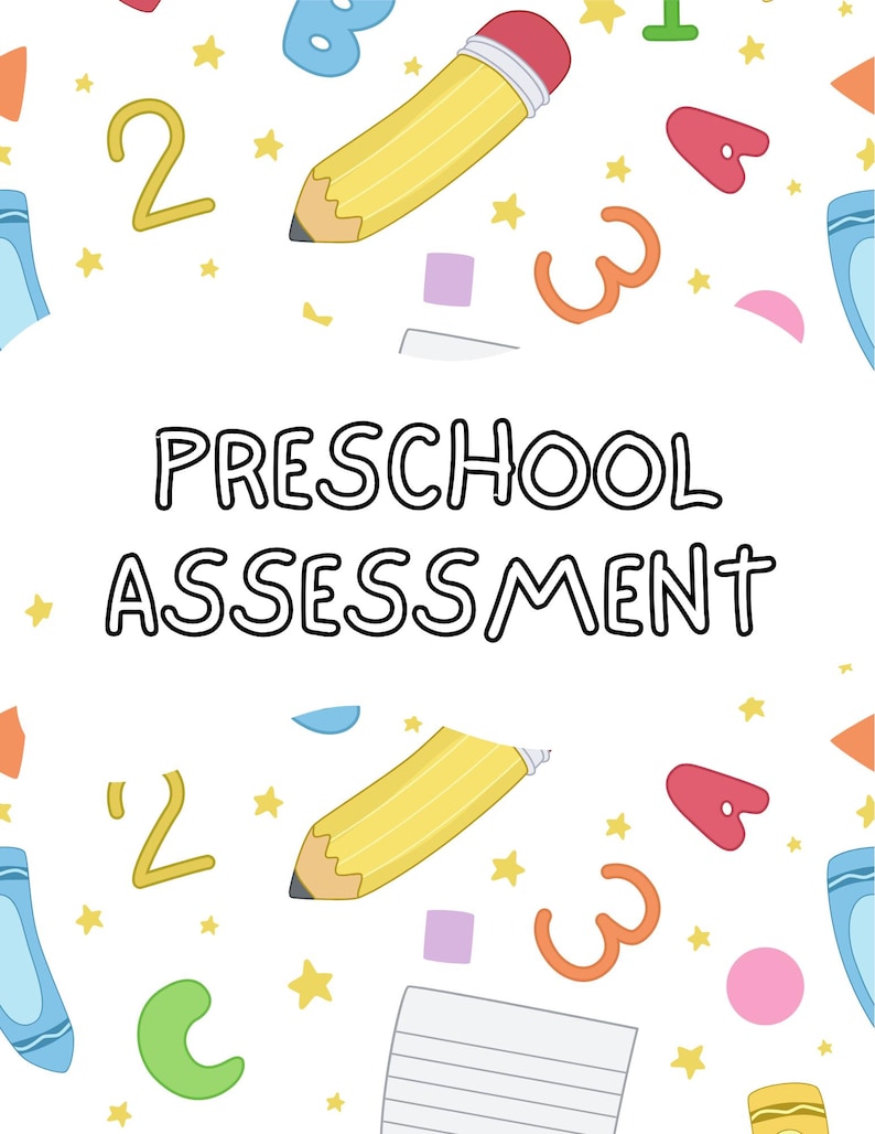 Kindergarten Prep Worksheets, Preschool Assessment Worksheets, Pre-k ...