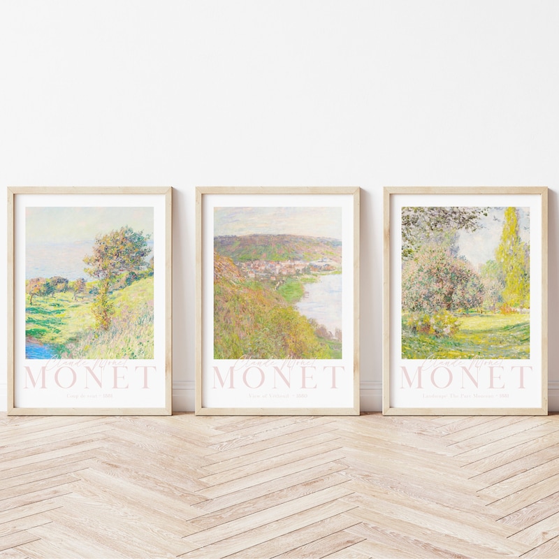 Monet Print - Etsy Australia