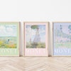 Monet Print Download, Pastel Pink Monet Poster, Classic Painting Poster ...