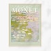 Monet Print, Sage Green Monet Poster, Classic Painting Poster ...