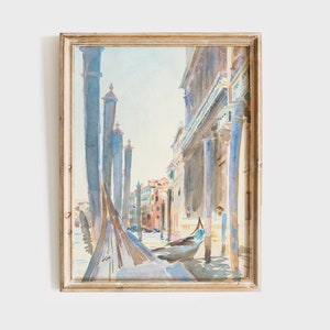 Venice Painting Print Set Venice Print Italy Print Watercolour ...