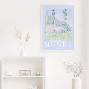 Monet Print Claude Monet Purple Wall Art Gallery Wall Art, Vintage ...