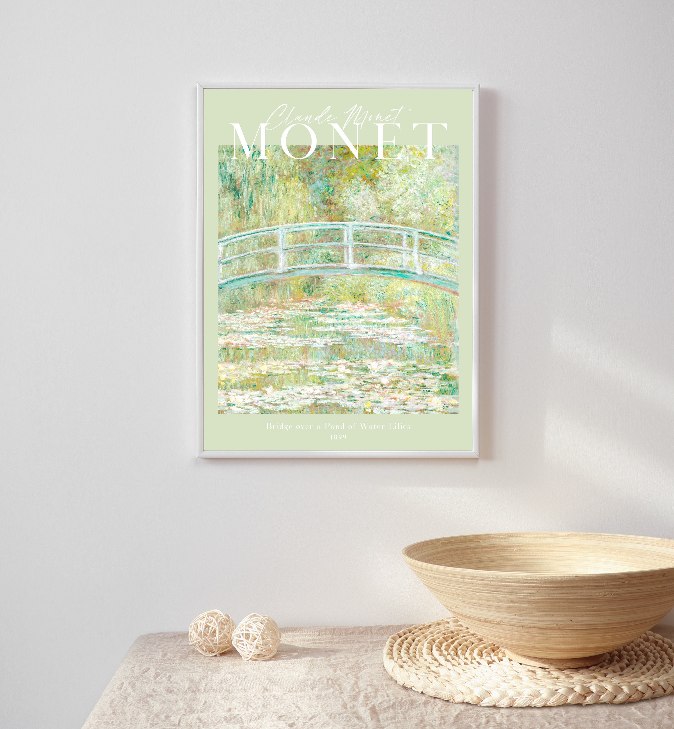 Set of 3 Monet Print Monet Gallery Wall Set Pastel Art Print - Etsy