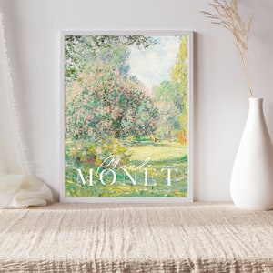 Set of 3 Monet Print, Monet Gallery Wall Set, Pastel Claude Monet Art ...