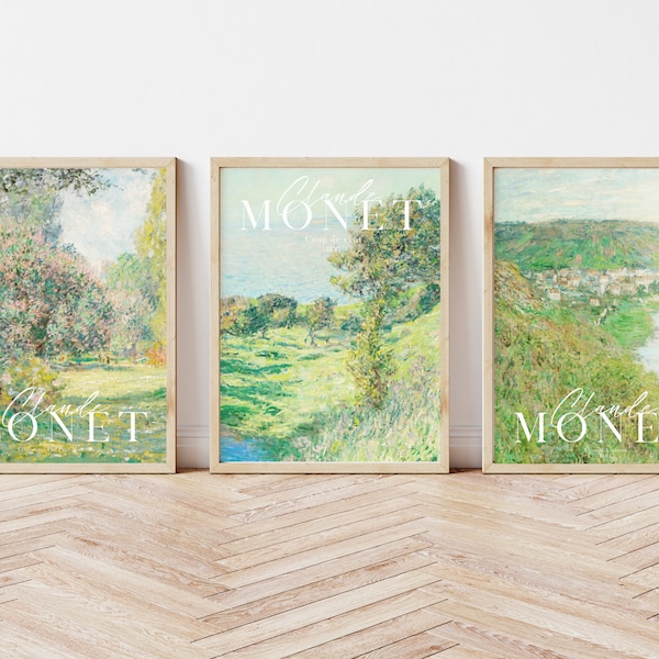 Claude Monet Poster - Etsy