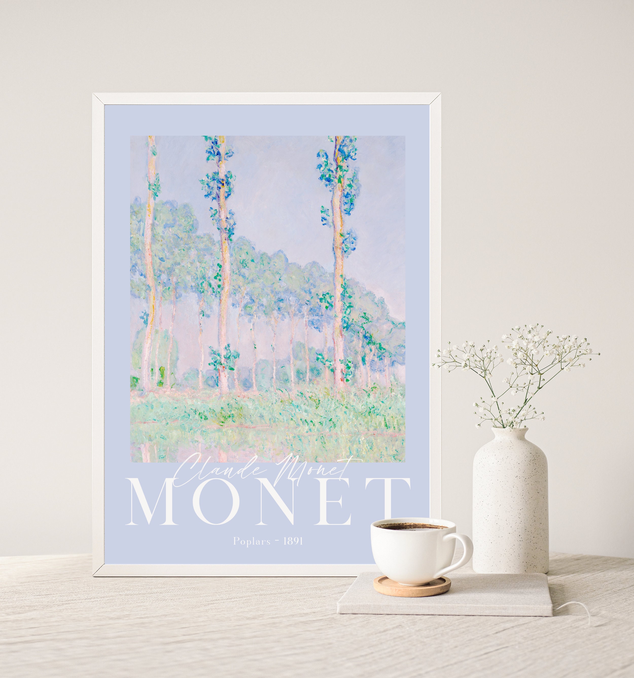 Monet Print Claude Monet Purple Wall Art Gallery Wall Art, Vintage ...