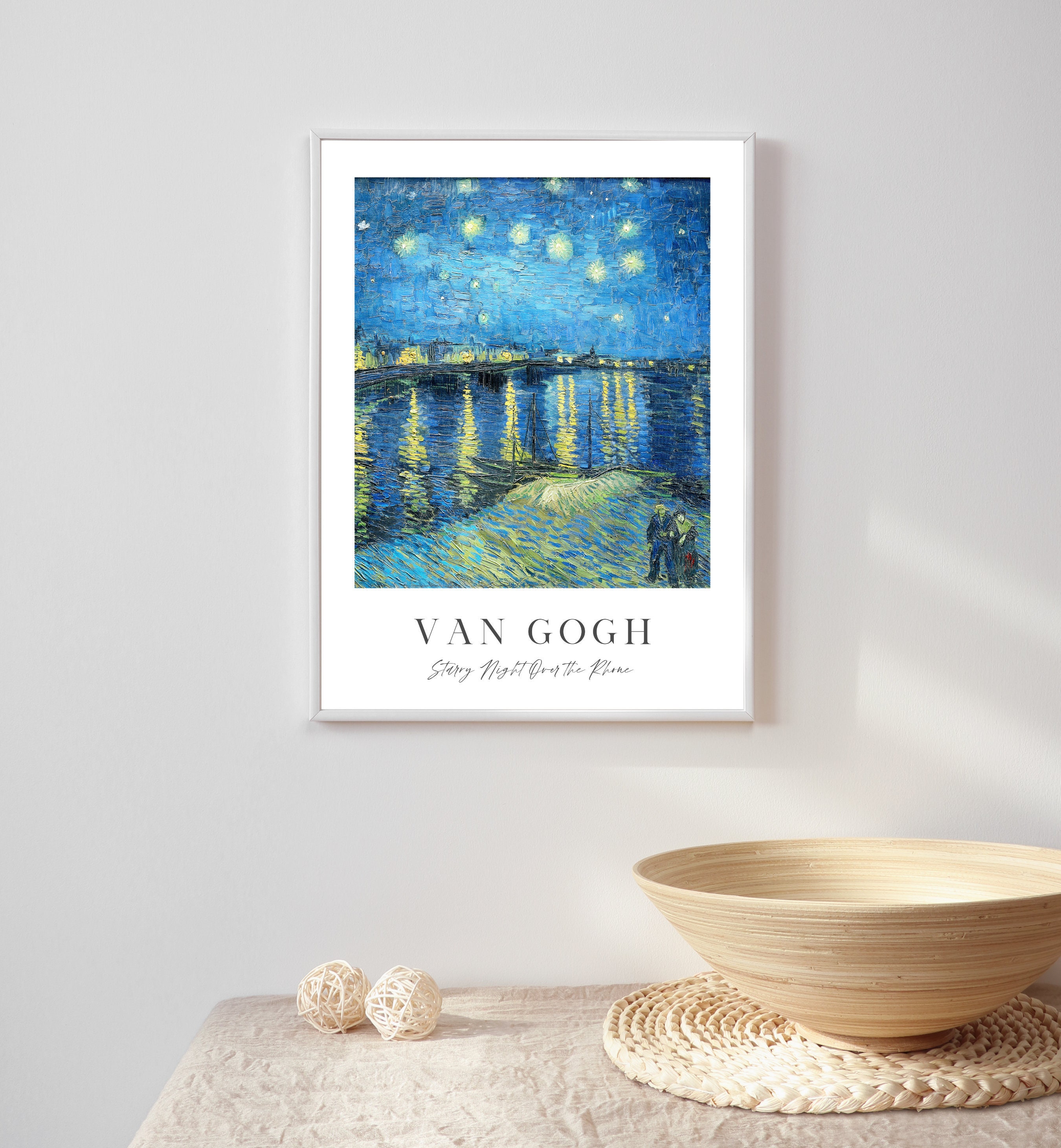 Set of 3 Van Gogh Print Starry Night Print Van Gogh Poster - Etsy