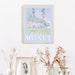 Monet Print, Pale Blue Wall Art, Claude Monet Poster, Classic Painting ...