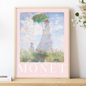 Set of 3 Monet Print, Monet Gallery Wall Set, Pastel Claude Monet Art ...