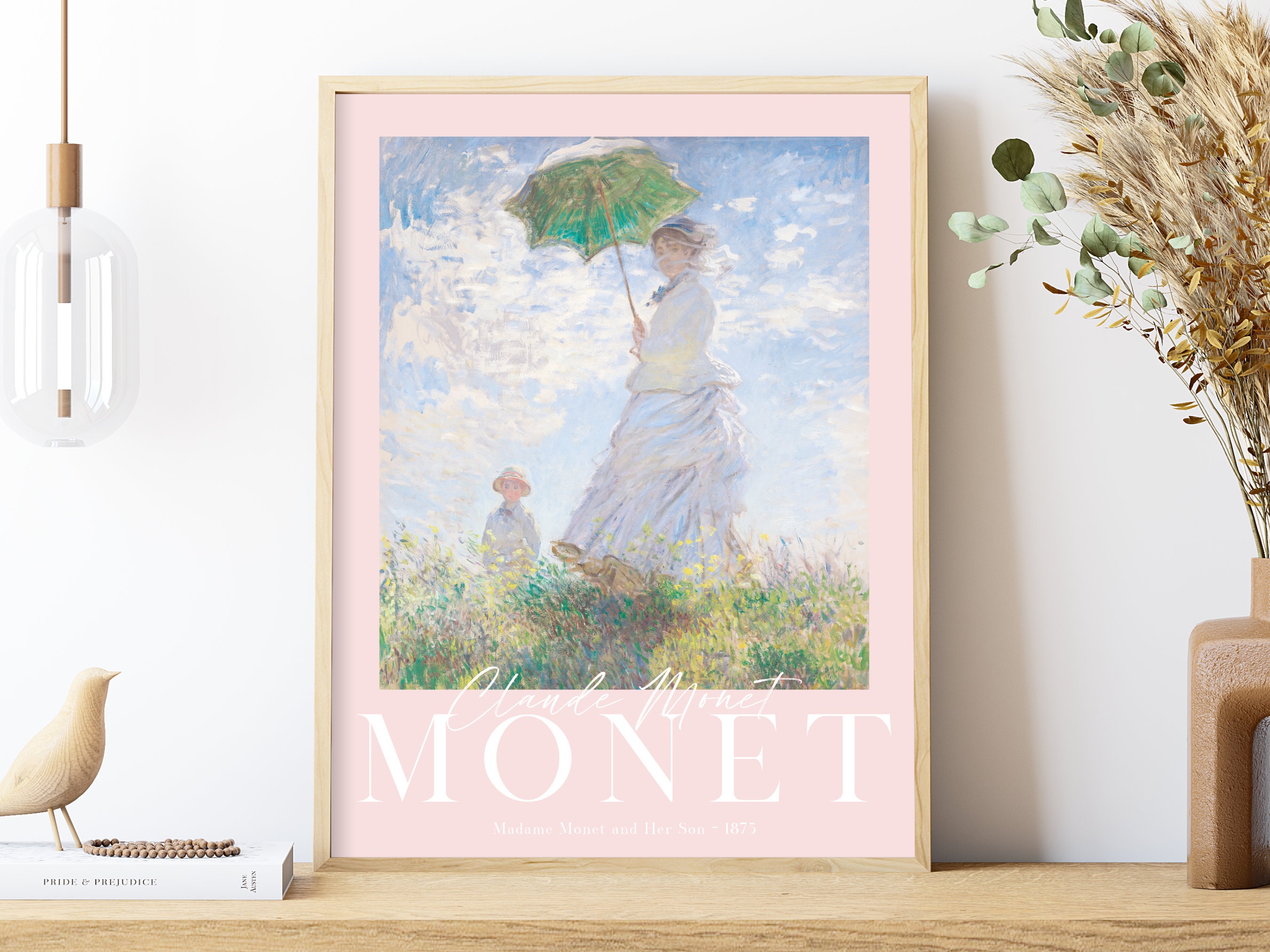 Set of 3 Monet Print, Monet Gallery Wall Set, Pastel Claude Monet Art ...