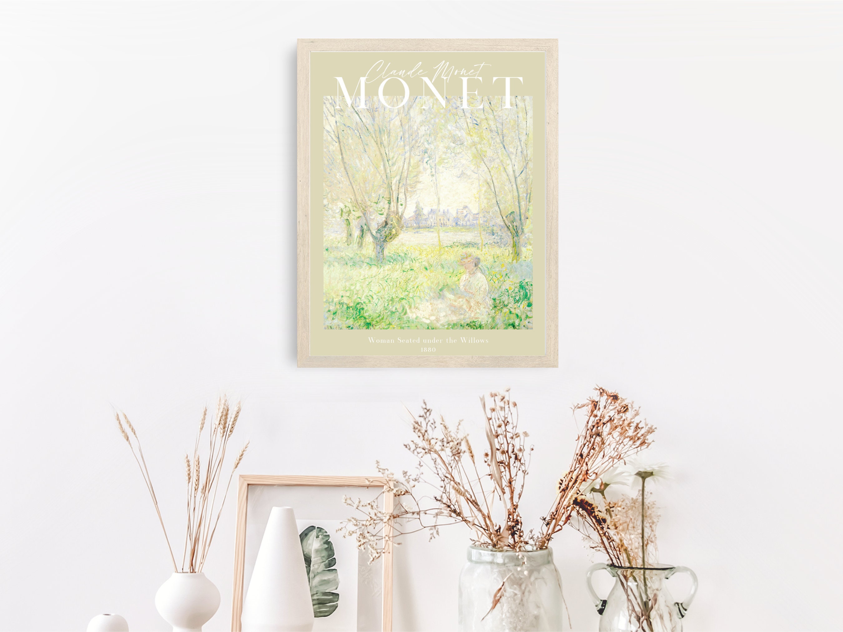 Monet Art Print, Pastel Art Print Gallery, Monet Poster, Vintage Print ...