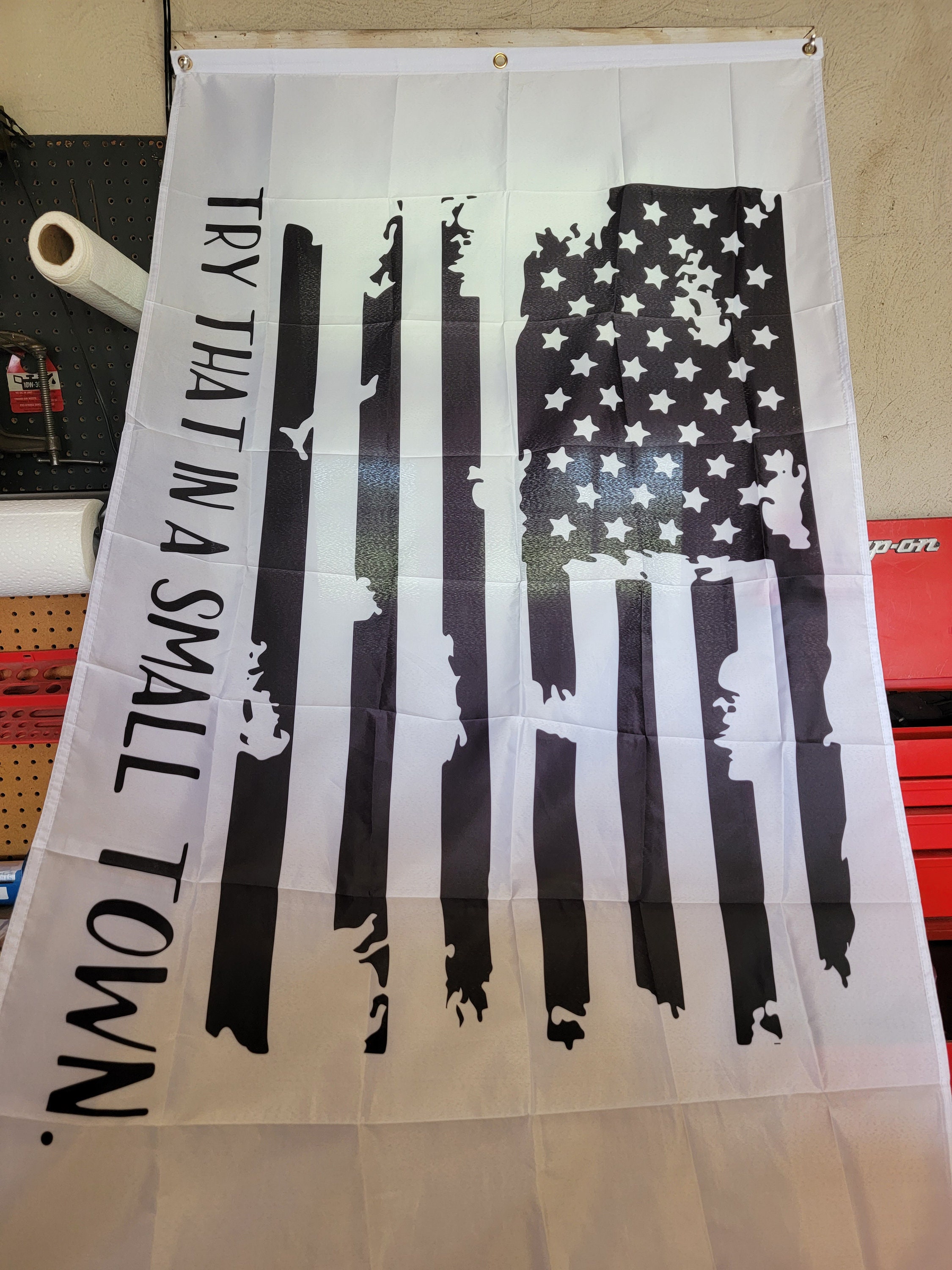Try That in a Small Town 3' X 5' Flag America - Etsy
