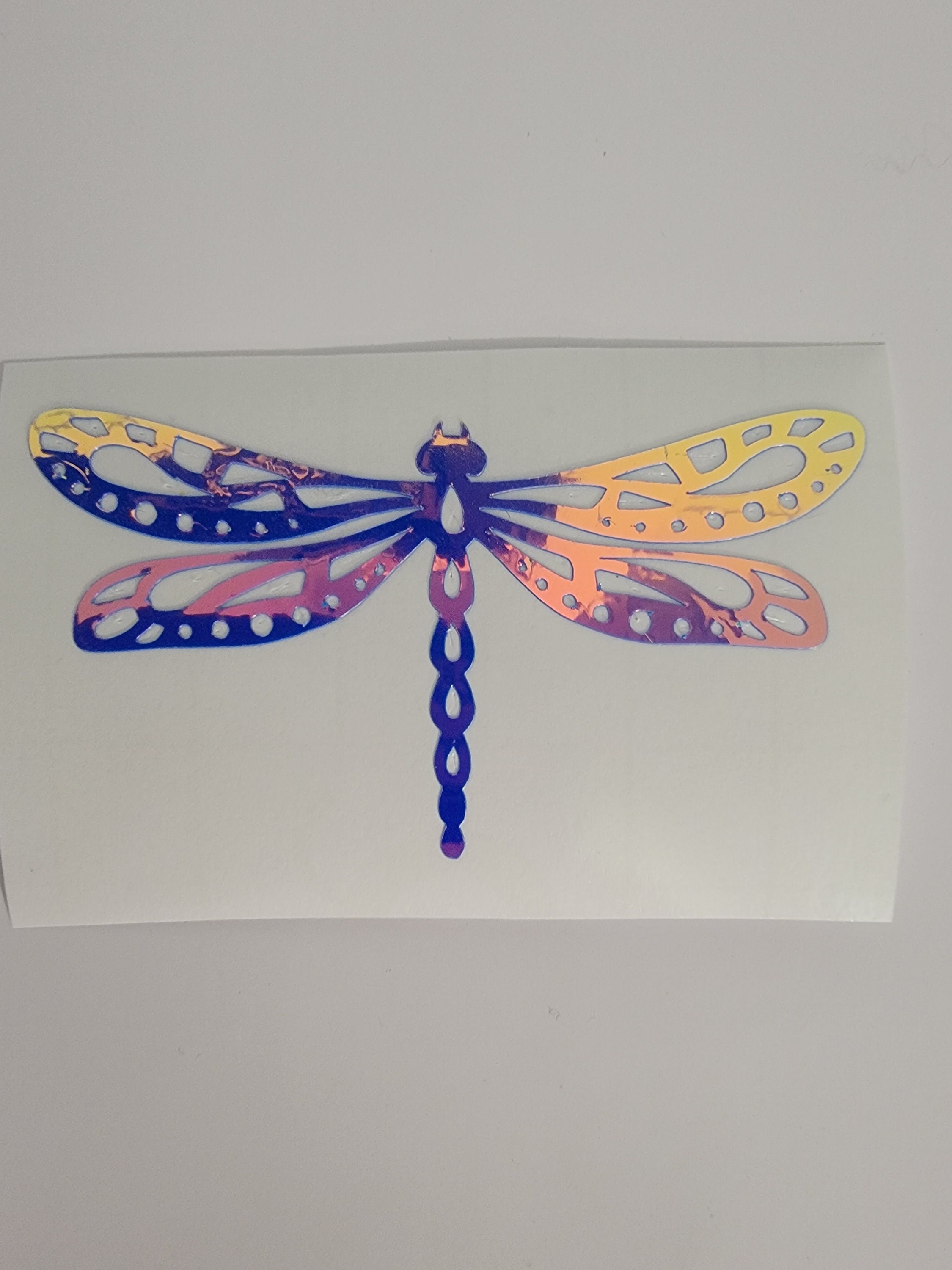 Mini Car Decal, Mini Dragonfly Decal, Dragonfly, Sticker, Car Sticker ...