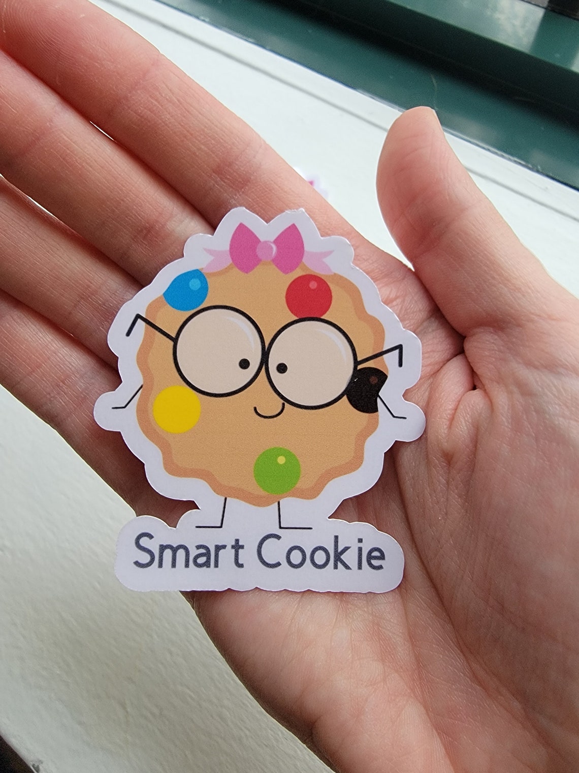 Smart Cookie Sticker, Motivate and Inspire: Fun and Colorful Student ...