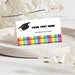 Preschool Graduation Buffet Card Template | Kindergarten Graduation ...