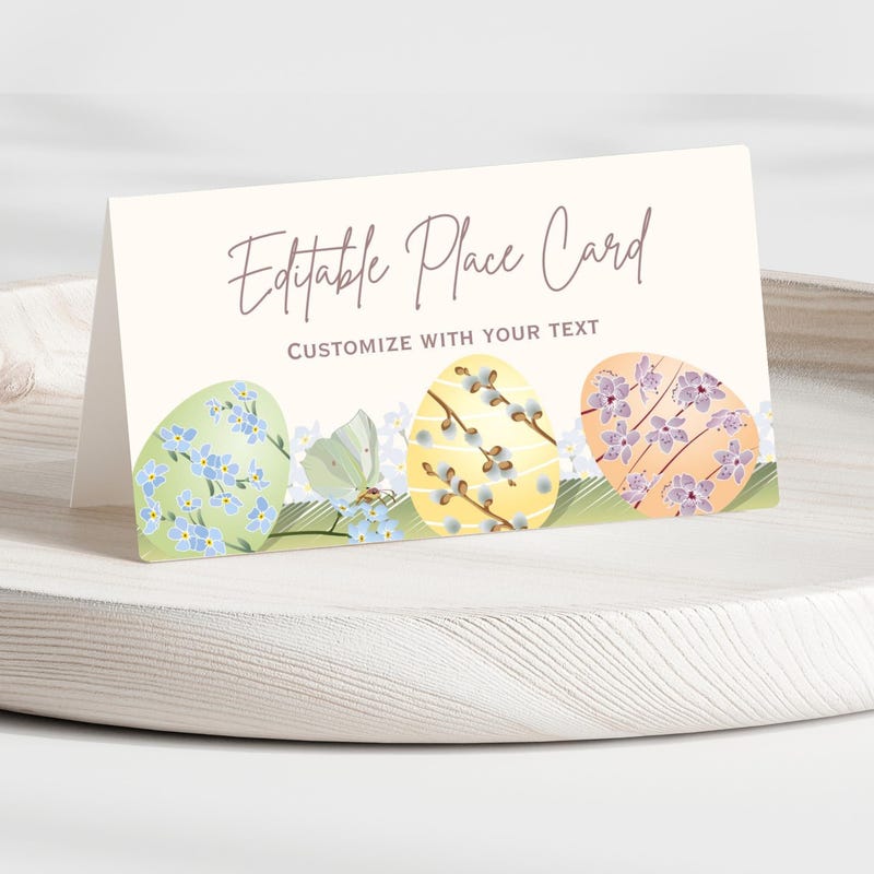 Easter Placecards - Etsy