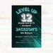 Level up Birthday Invitation Template Editable Boys Birthday Invitation ...