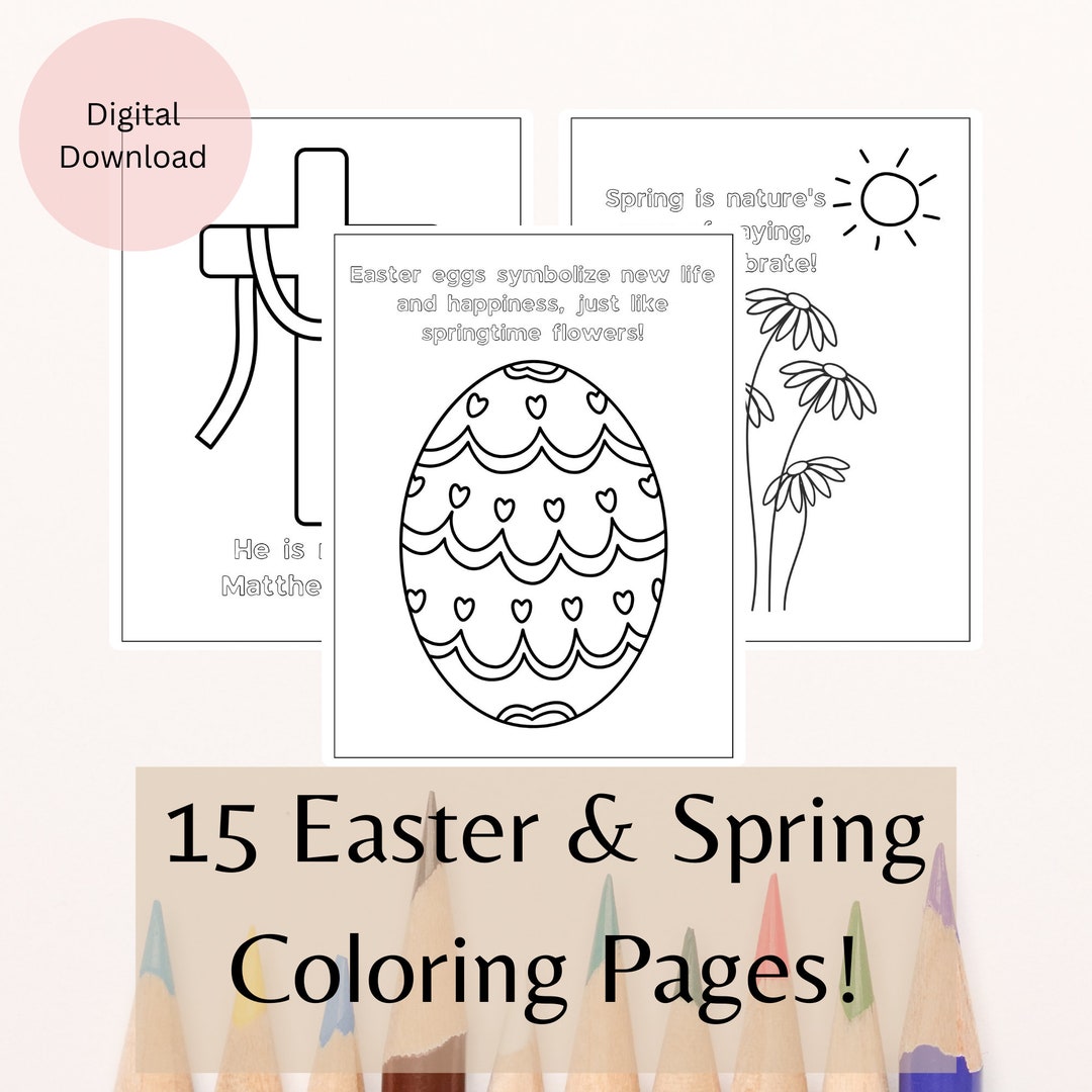 Easter Coloring Pages | Easter & Spring Coloring Pages | Printable ...