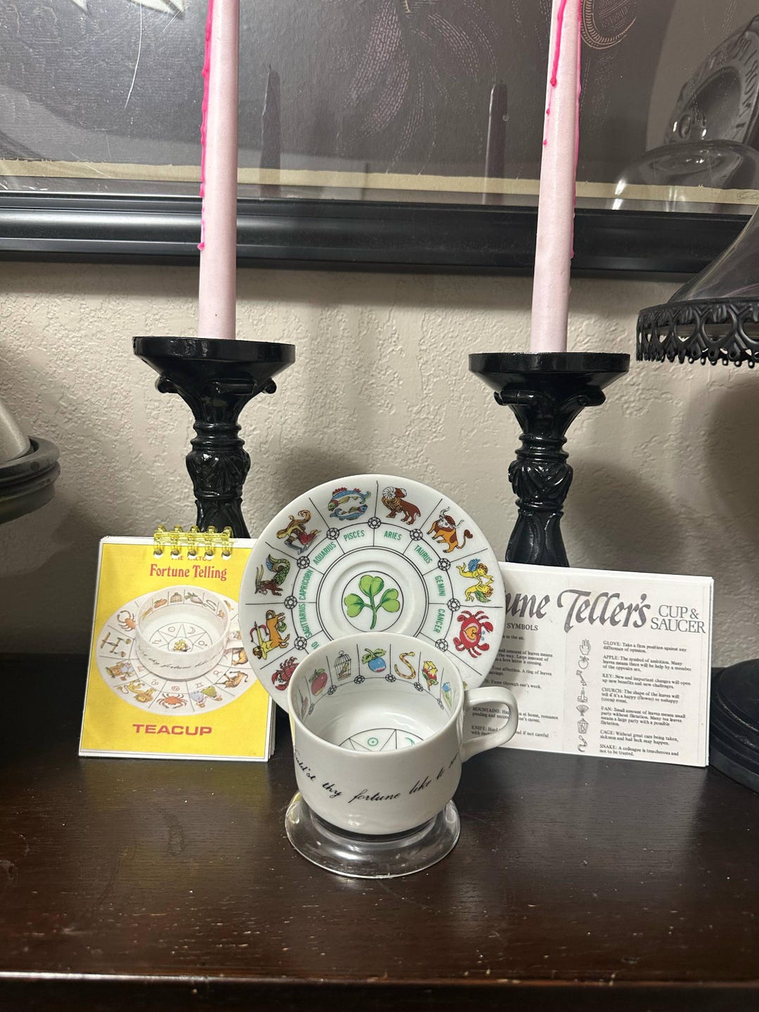 The Taltos (yellow Cover) Fortune Telling Tea Cup Instructions Digital ...