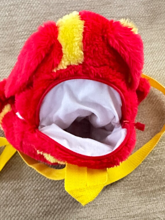 Vintage 1999 Tweenies Doodles the Dog Red Rucksack Ba… - Gem