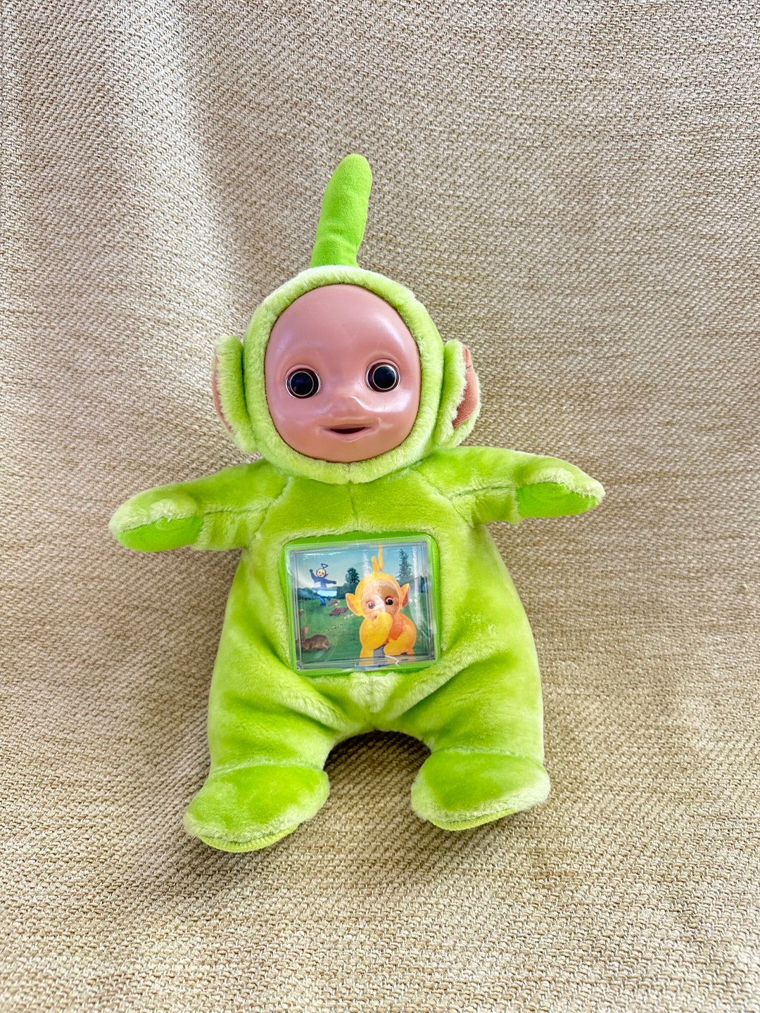 Vintage 1996 14 Teletubbies Dipsy TV Screen Light up Sound Soft Toy ...