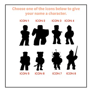 Customizable Roblox Styled Name Plate Desk Name Plate Roblox Themed ...