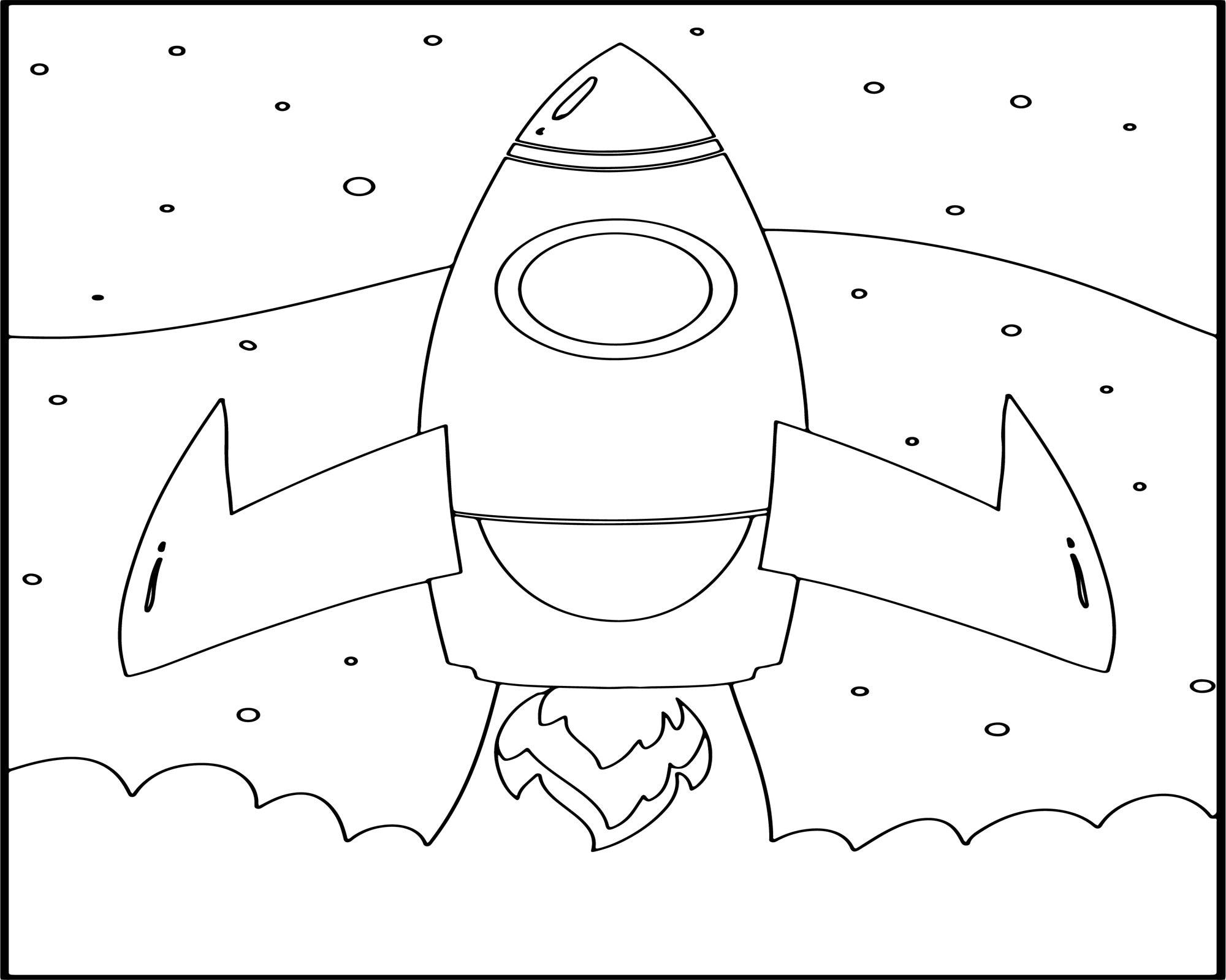 10 Colouring Pages, Space Colouring, Colouring in Digital, Digital ...