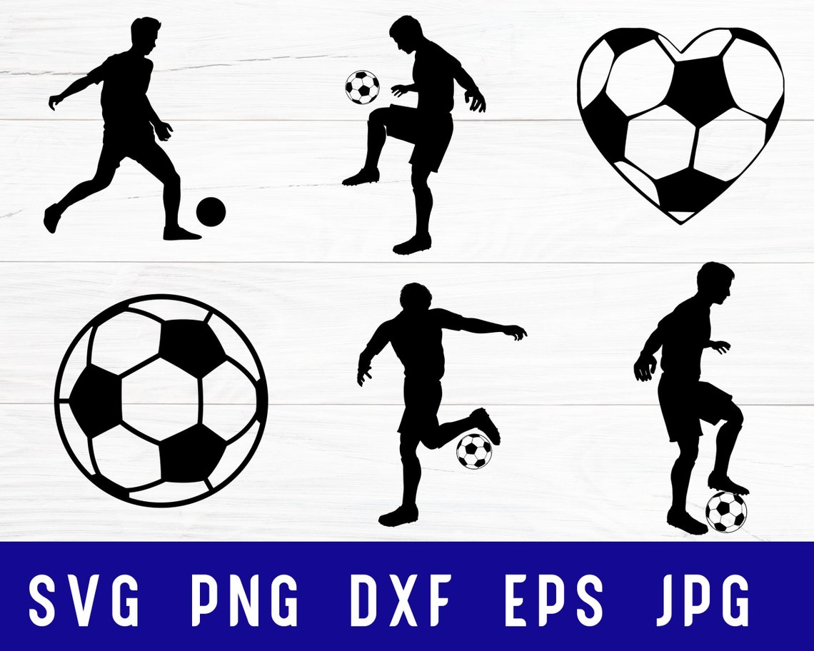 Soccer SVG Bundle, Soccer Svg Cut Files for Cricut, Soccer Clipart ...