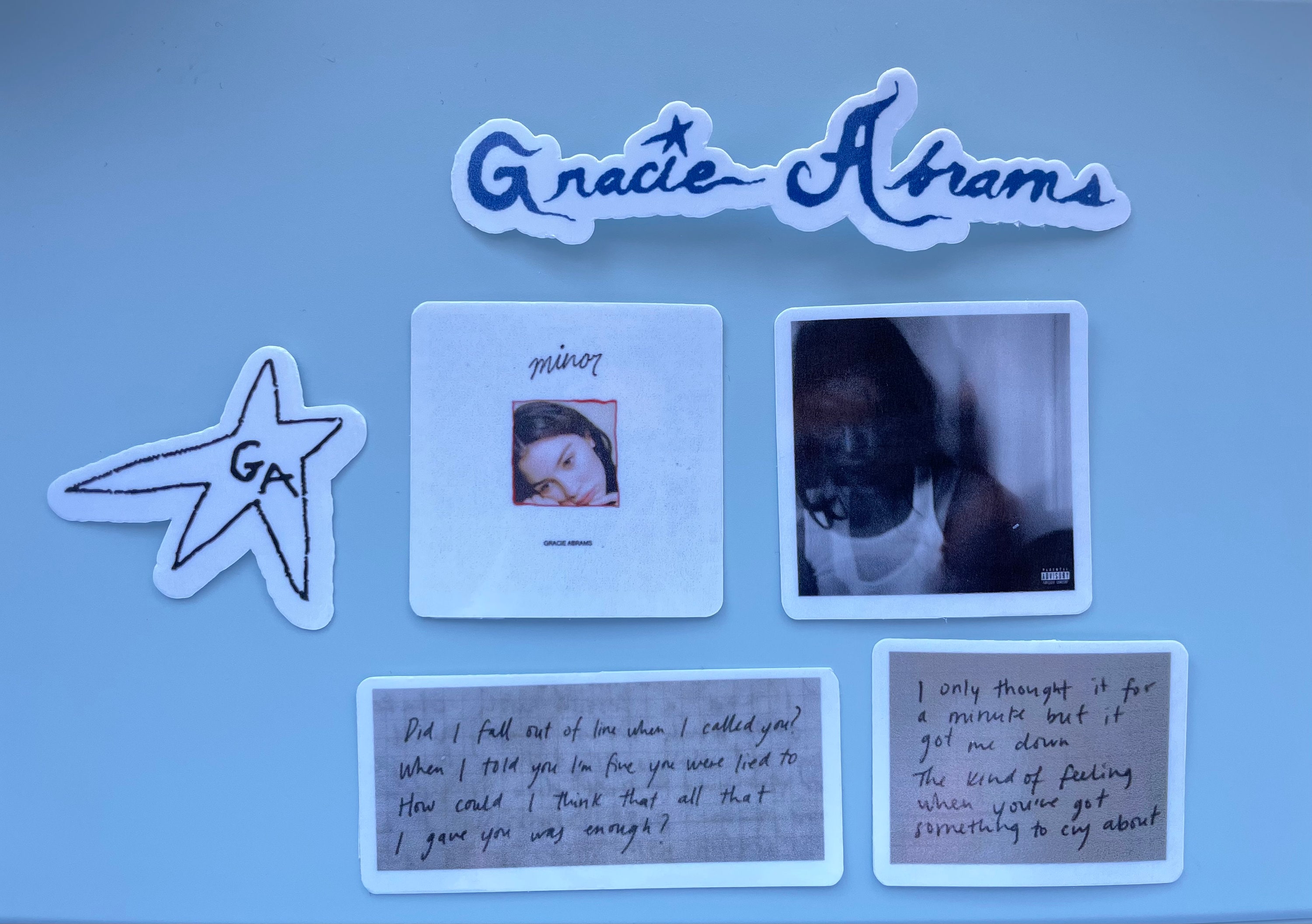 Gracie Abrams Stickers - Etsy UK