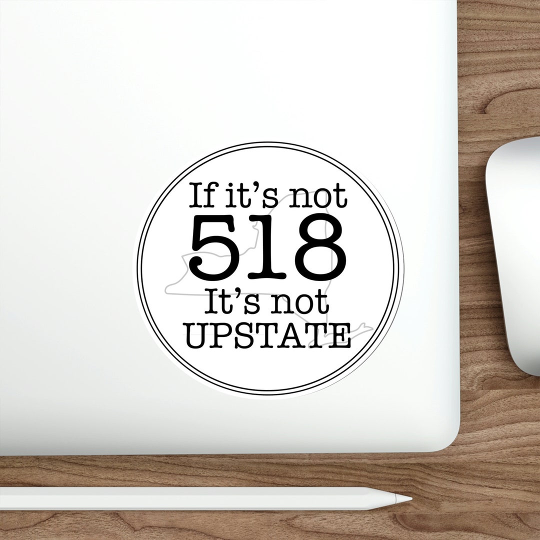 518 Upstate Sticker - Etsy