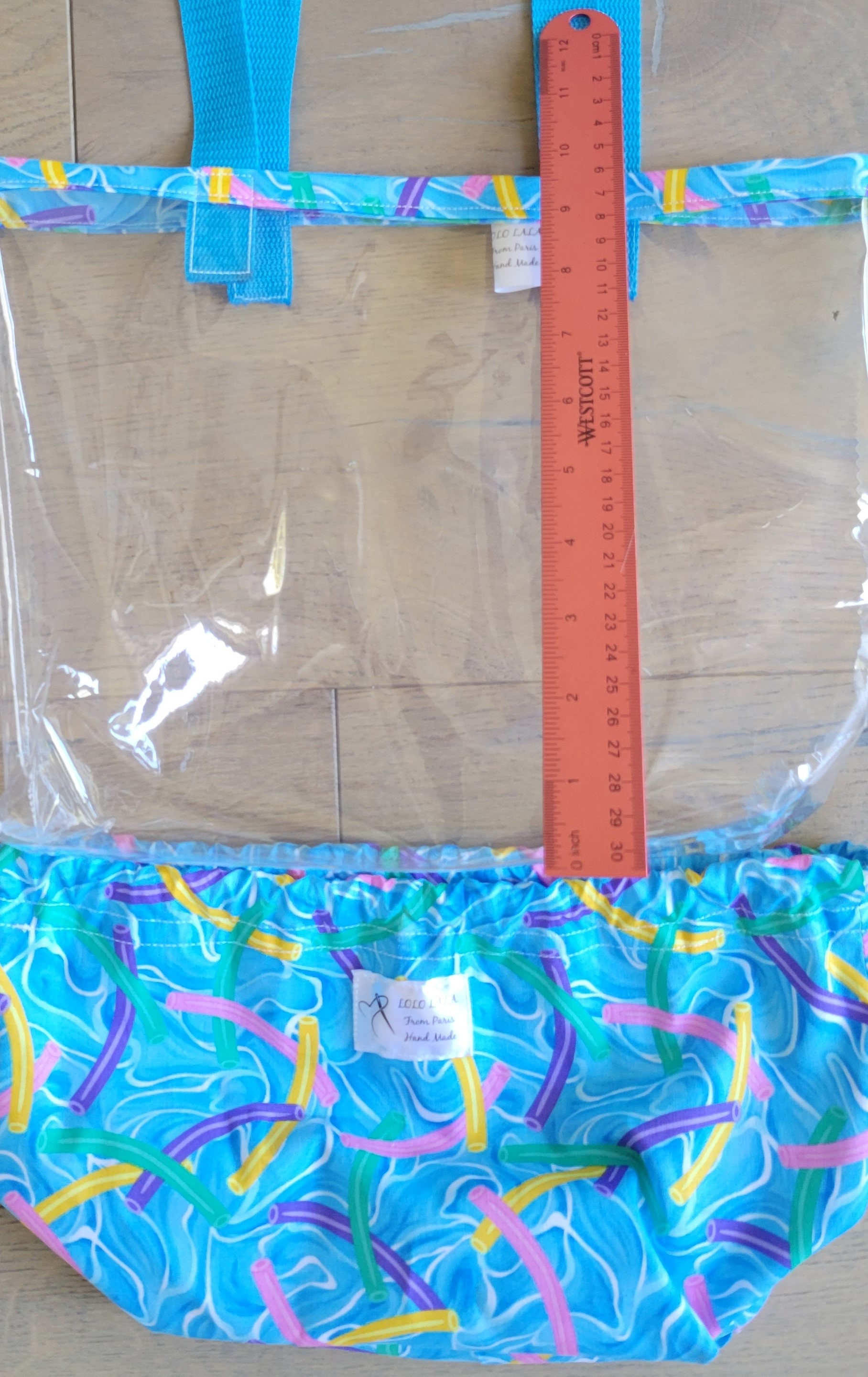 Clear Vinyl Beach Bag, Pool Bag, Stadium Bag - Etsy