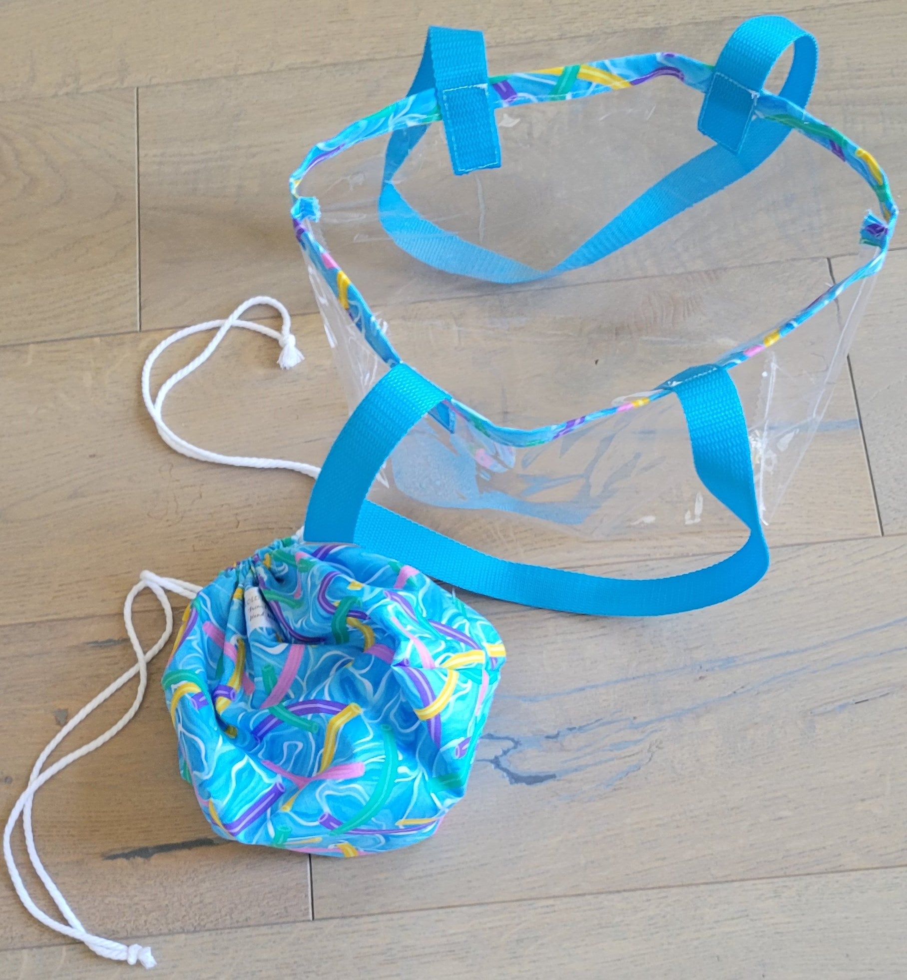 Clear Vinyl Beach Bag, Pool Bag, Stadium Bag - Etsy