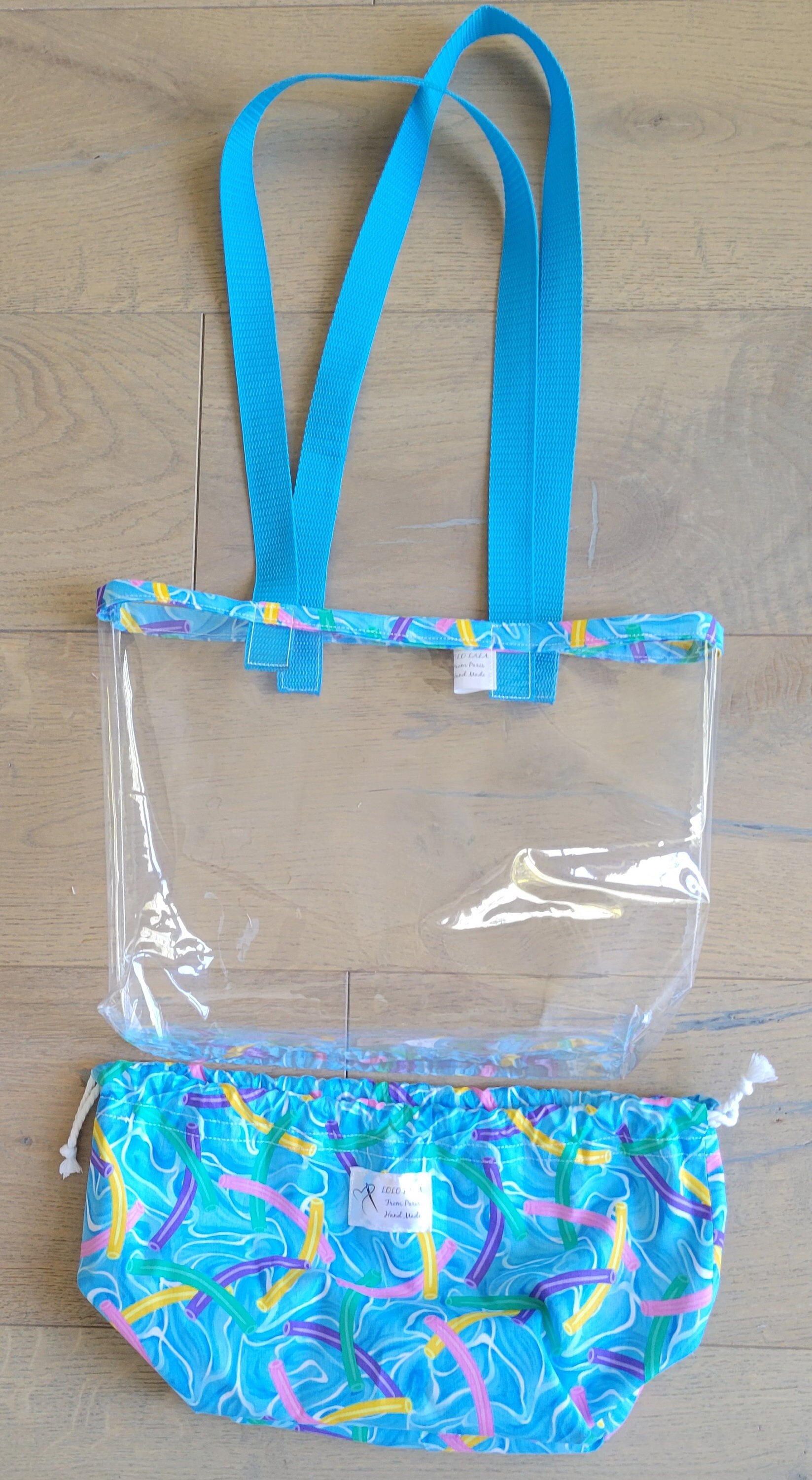 Clear Vinyl Beach Bag, Pool Bag, Stadium Bag - Etsy