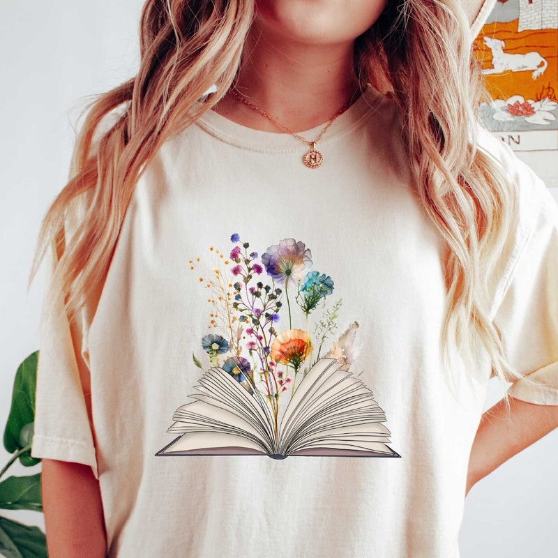Book T Shirt - Etsy