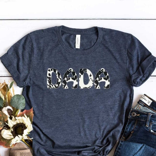 Cow Printed Dada Svg - Etsy