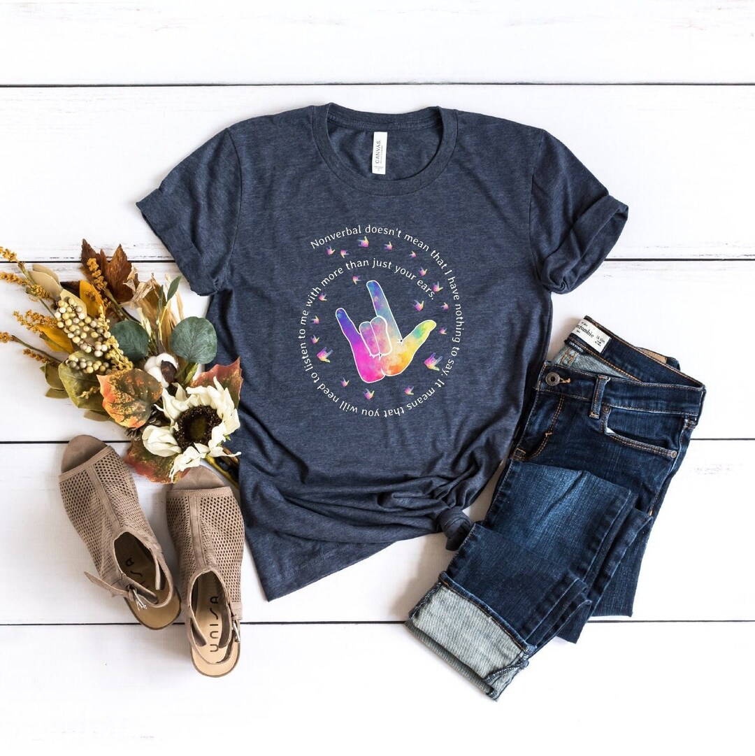 Asl Shirt, ASL, Sign Language Shirt, Asl Gift, Asl Interpreter, Sign ...