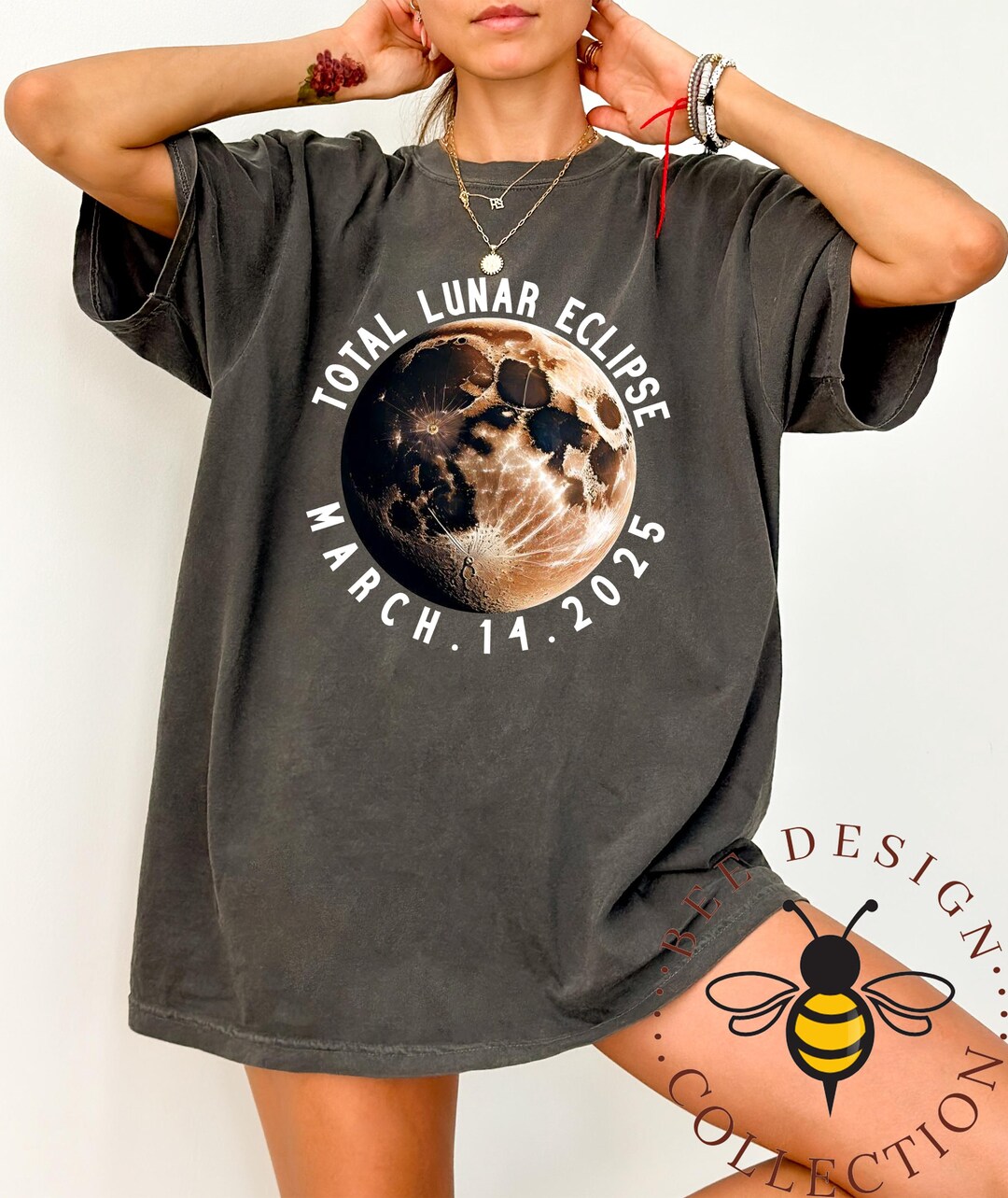 Total Lunar Eclipse 2025 Shirt, Comfort Colors Eclipse Graphic Tee ...